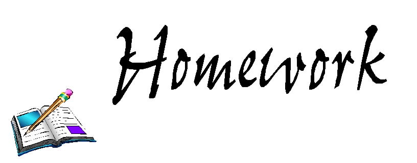 Free Posters and Signs: Homework