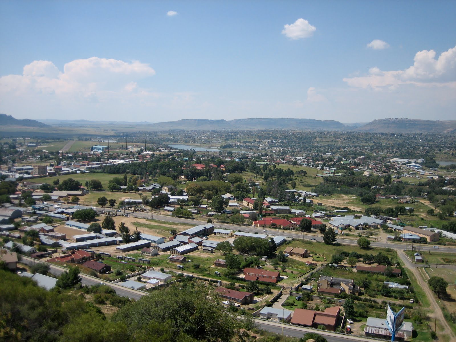 MASERU, THE CAPITAL OF LESOTHO