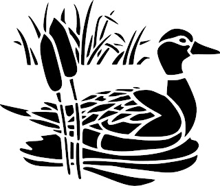 Free Scroll Saw Stencil Patterns: Duck Pond