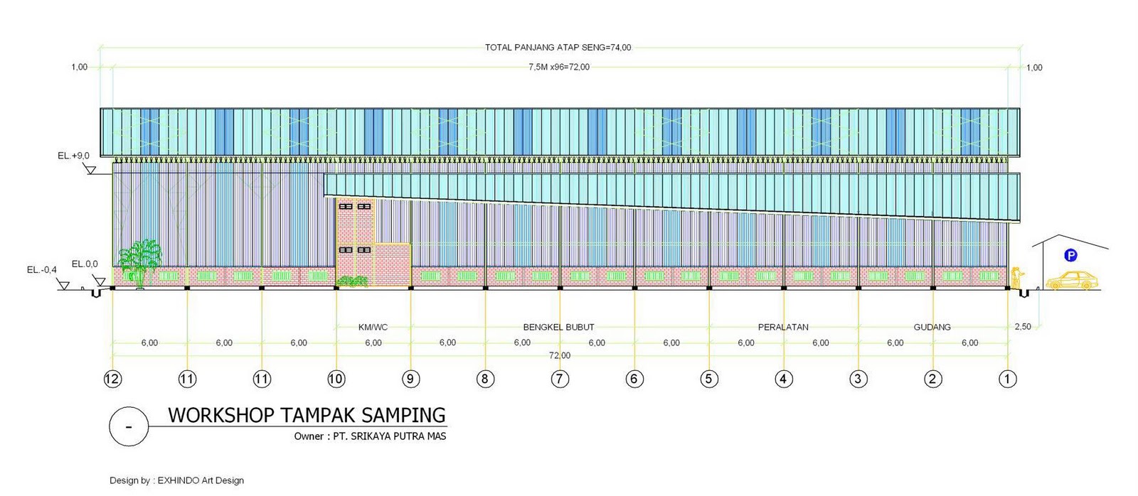 ABHIPRAYA UTAMA: Contoh Design Gambar Pergudangan