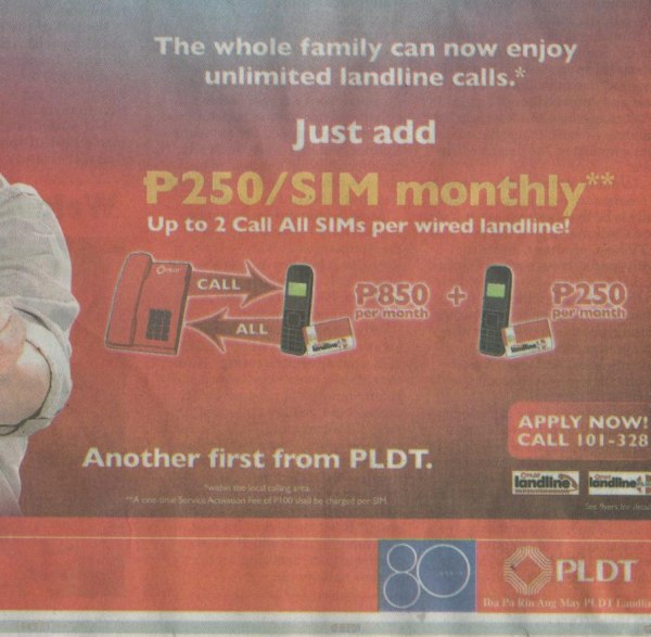PLDT Philippines Blog: PLDT 3 LINES FOR P1150 2 OF THEM WIRELESS ...