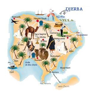 Djerba la douce, ou île de rêves: Presentation ville Djerba