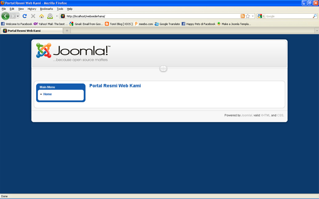 Menginstall Joomla [Seri Membuat Web Dengan Joomla] - PRO CMS