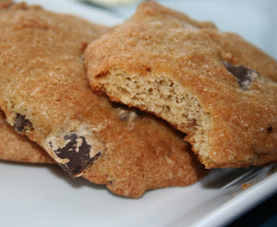 Biscuits aux bananes et chocolat