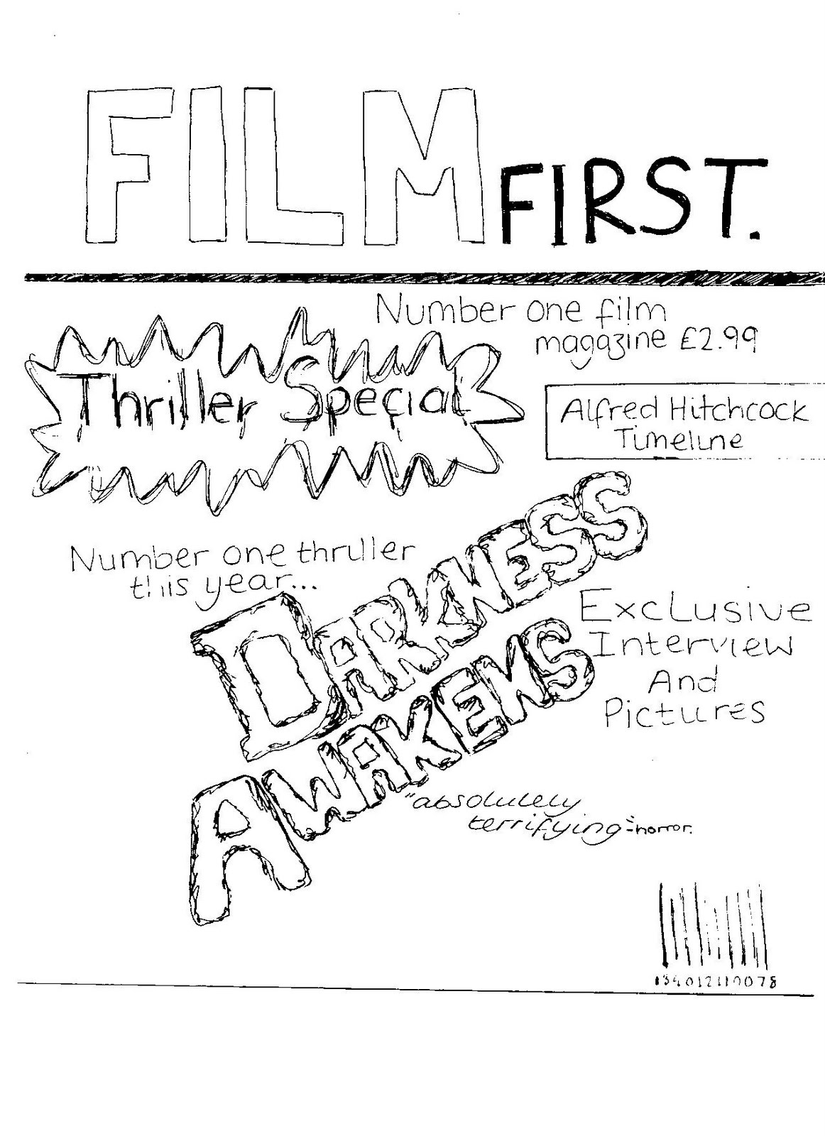 A2 Media Studies: Film Magazine front covers