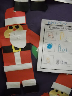 Mrs. Wood's Kindergarten Class: Santa Letters
