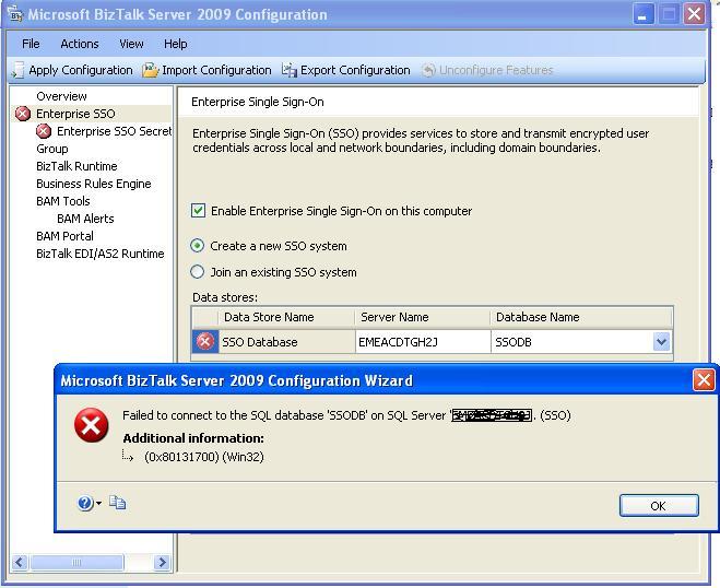 raj.webjunky: BizTalk 2009 Configuration Error- Failed to connect to ... raj.webjunky: BizTalk 2009 Configuration Error- Failed to connect to ...