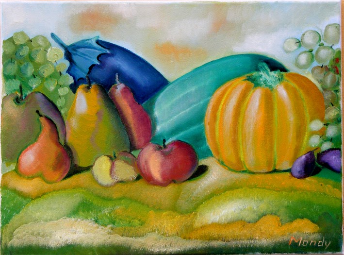 Jurnal de pictura: Peisaj de toamnă