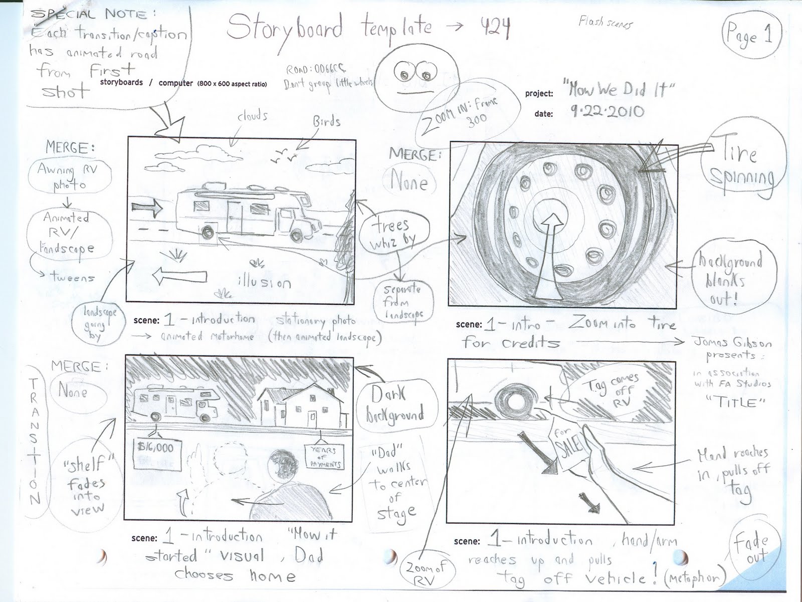 Jomas-the-Boggle-King-Animation.inc: STORYBOARDS: "How We Did It"