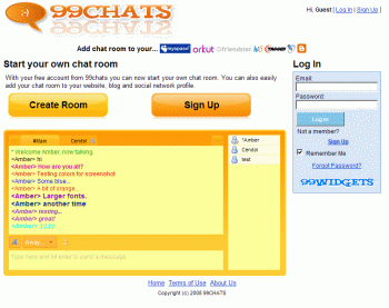 iWeb4u: Pasang Fitur Chatting di Blog dengan Chat 99