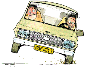 NONYA LIFE: Going Behind the Wheel