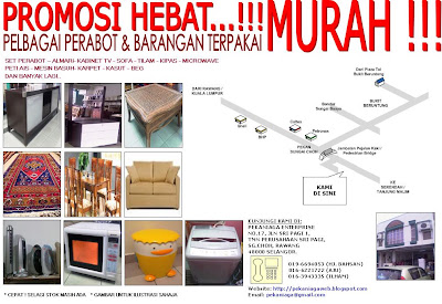 Jualan Perabot Dan Barangan Terpakai
