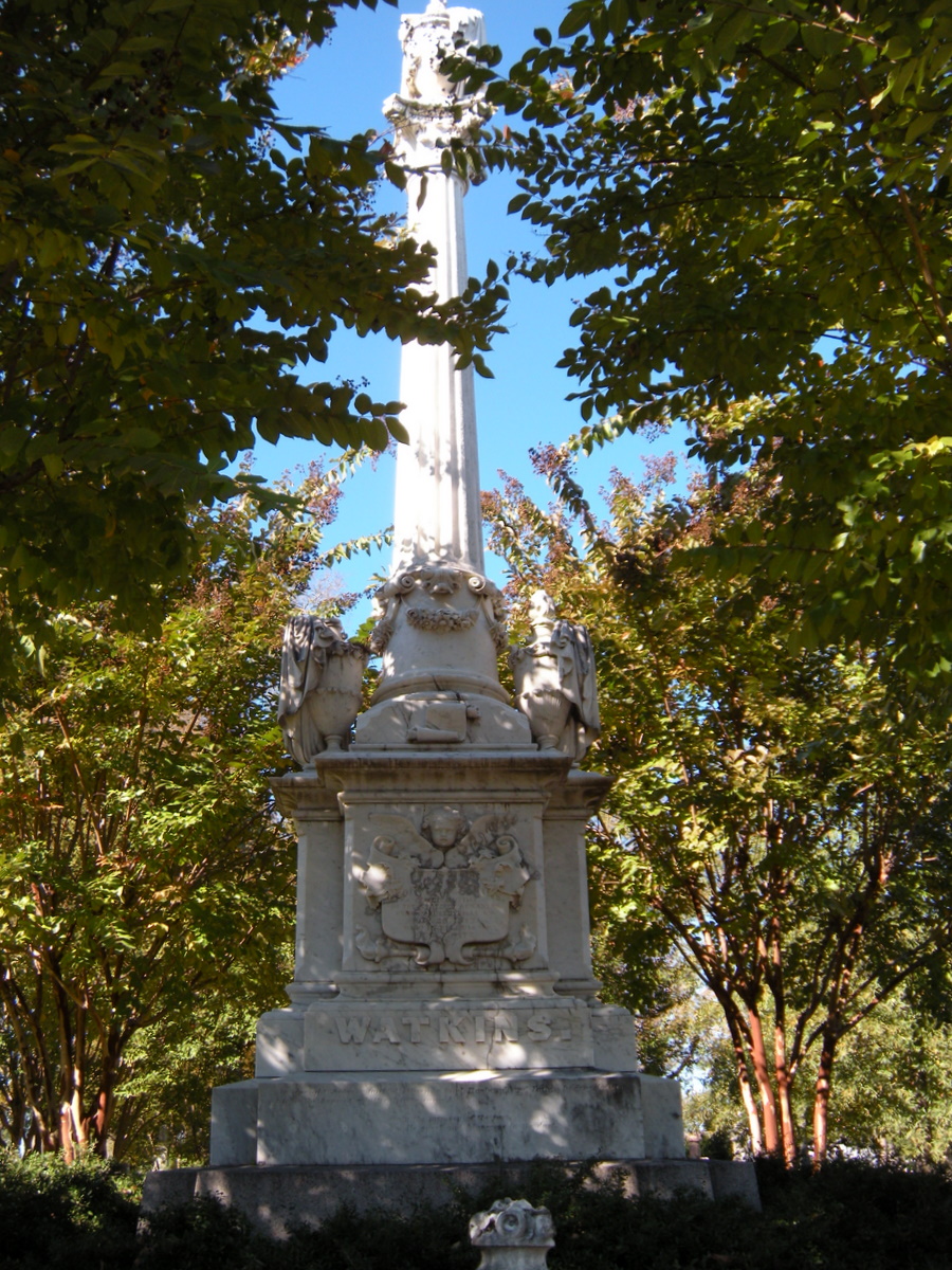 Escape to the Silent Cities: Mount Holly Cemetery - Watkins Family Plot