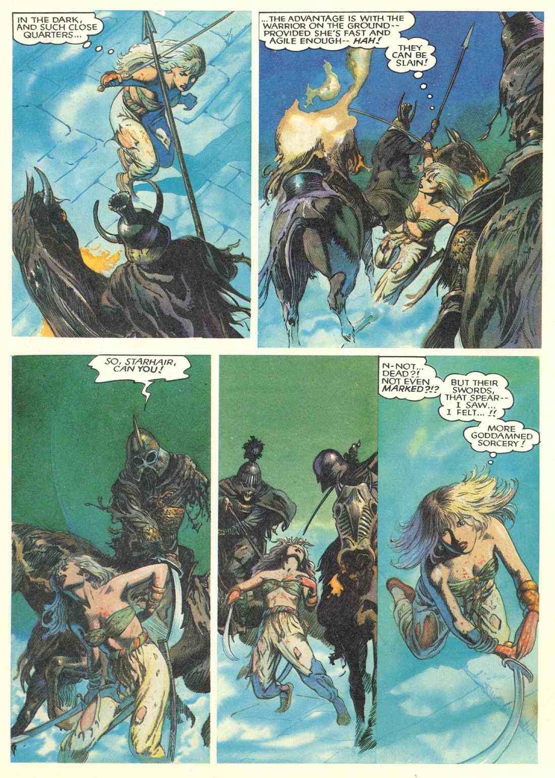 Savage Tales: Epic Illustrated #23: Marada, the She-Wolf in "Wizard's ...