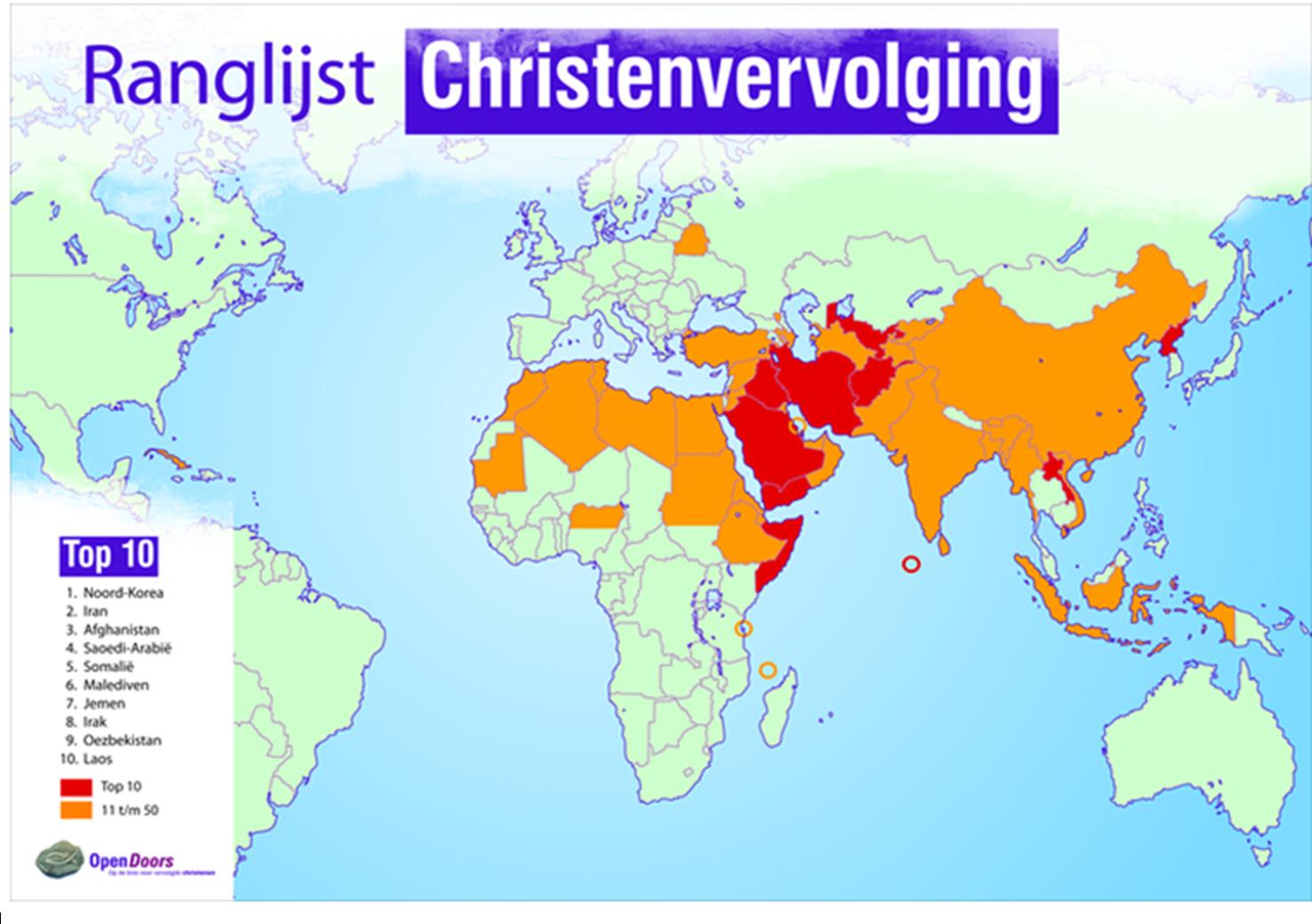 God en gebed: Toename christenvervolging