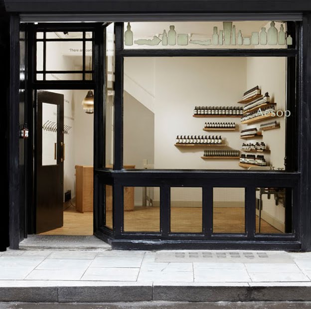 signature de nîmes: AESOP STORE SHOREDITCH, LONDON