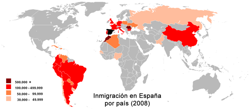 CIVITAS PACENSIS: INMIGRACION ACTUAL ESPAÑOLA Y SUS CONSECUENCIAS