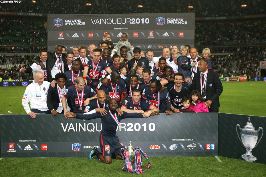 VIVER PARIS: PSG: Campeão da Coupe de France 2010