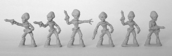 Alien Greys, 28mm Sci-Fi | Miniature Review