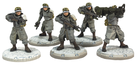 Dust Tactics, New Infantry Sets | Miniature Review