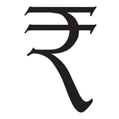 Fun with Letterforms: Customization of Rupee Symbol