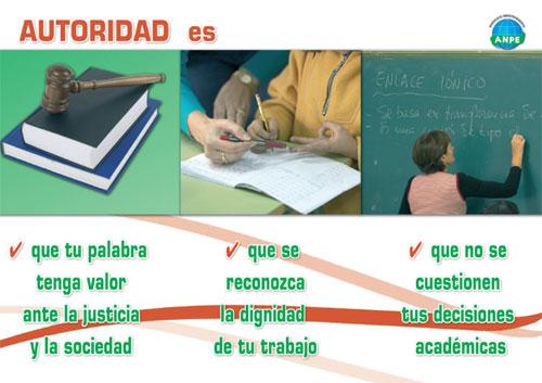Camino a recorrer: Autoridad docente vs Autoritarismo