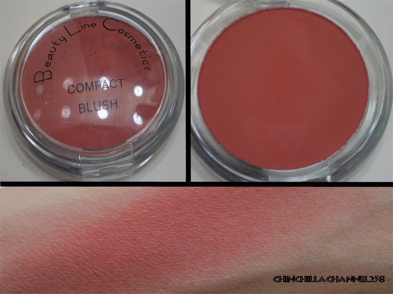 CookingChinchillas: Beauty Line Cosmetics Compact Blush review