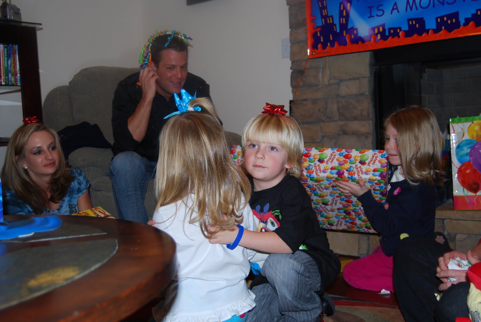 The Satterfield Family Blog: Happy #5 to Aidan!