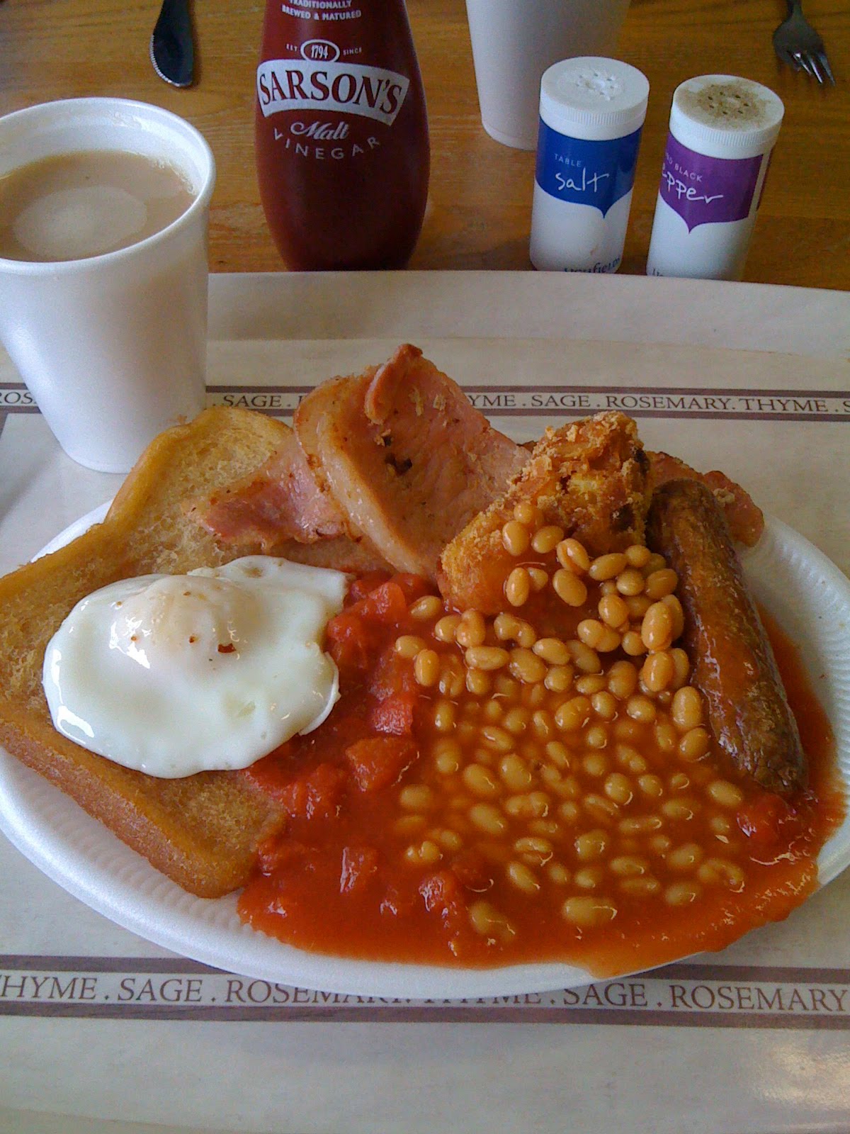 The Fry up Inspector: Pit Stop Restaurant - Santa Pod Raceway