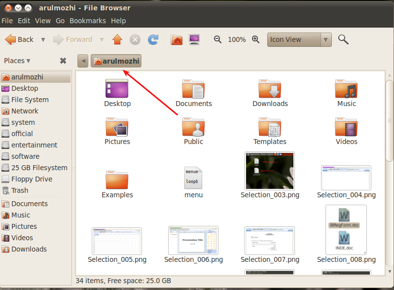 Ubuntu Explore: Ubuntu: How to change the nautilus location bar to text ...