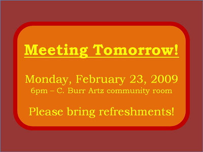 The Frederick Community Garden Association: Meeting Tomorrow