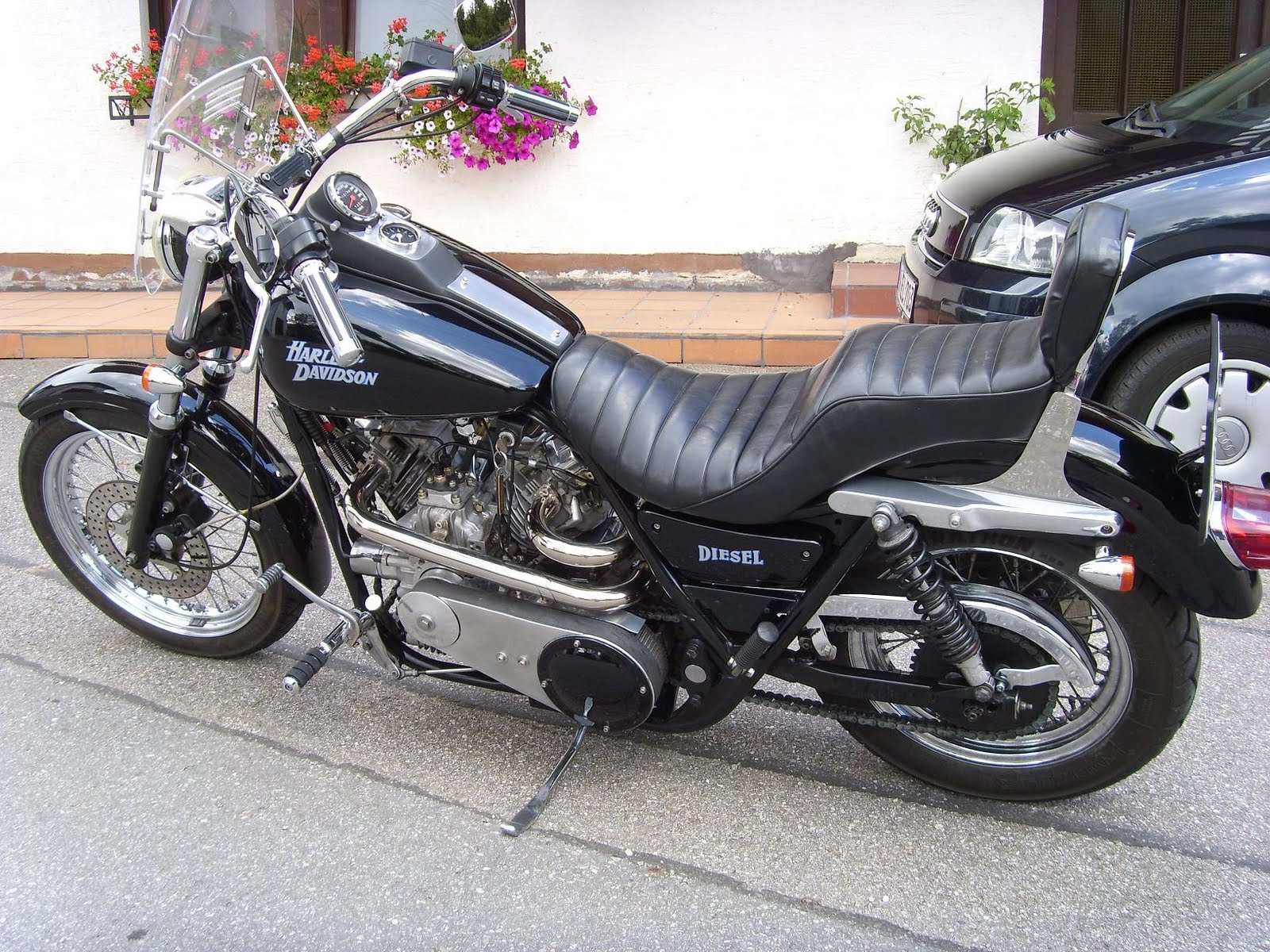 Dieselmotorrad: Diesel Harley FXR
