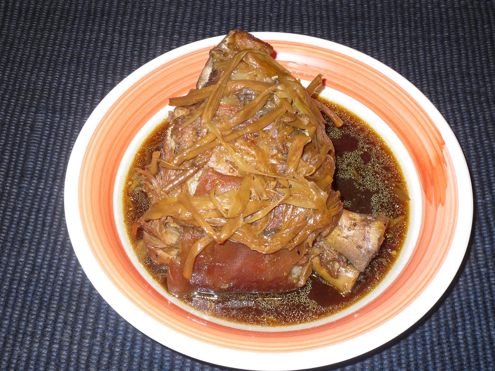 DIABETES LIFE NOTES: Lorna's Humba: Pig Hocks as Comfort Food