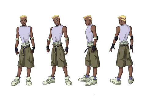 The Dork Review: X-Men Evolution Model Sheets