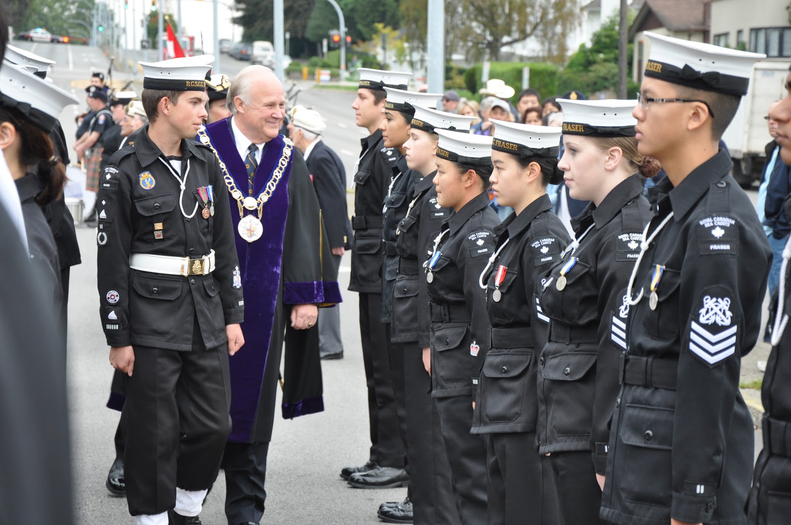 The Fraser Telegraph: HMCS DISCOVERY receives Freedom of the City from ...