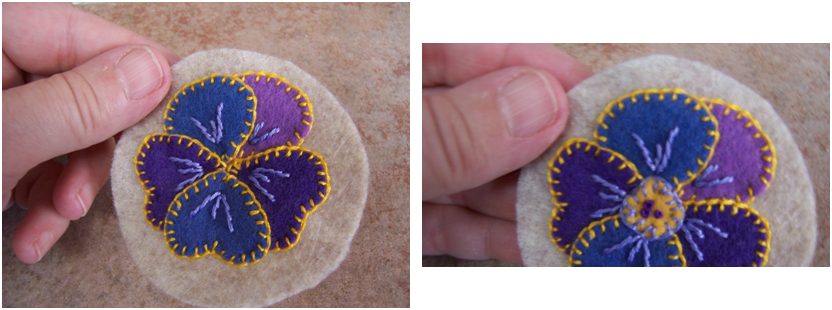 Art Threads: Monday Project - Layered Felt