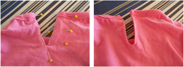 Art Threads: Wednesday Sewing - Adding a Neck Placket Or What To Do ...