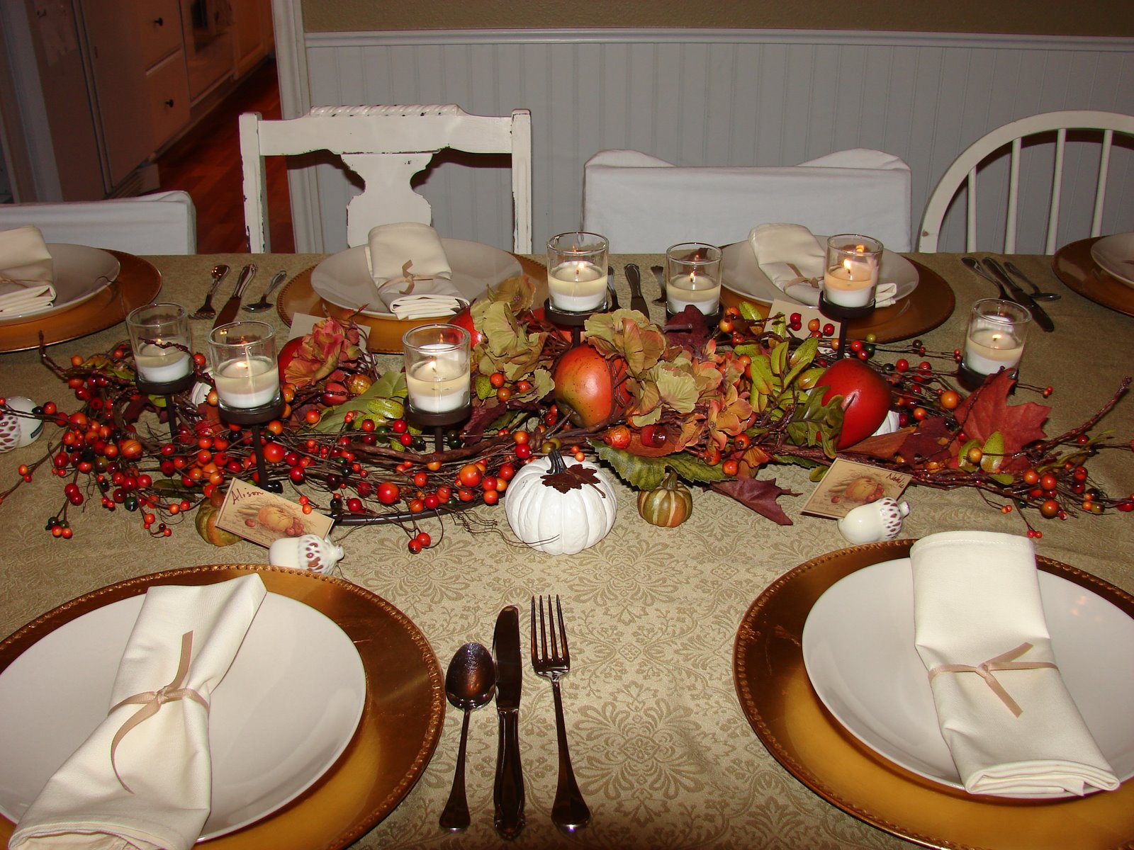 Whistlestop Cafe Cooking: Centerpiece of the Month~ November