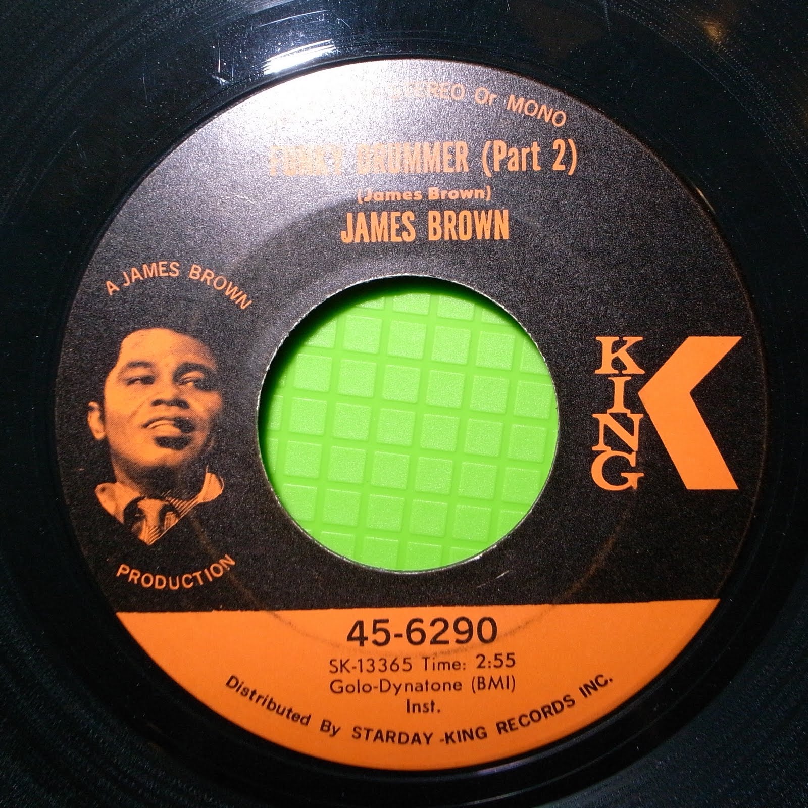 STILL SEARCHIN' BLOG by THE SILVER CHILD & MSA: JAMES BROWN 「Funky Drummer」