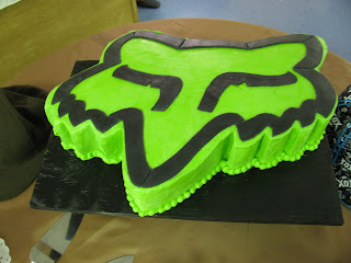The Dessert Box: Fox Racing cake