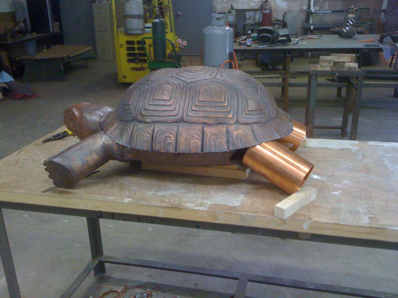 Metal Art and Sculpture: Repousse Sculpture - Copper Forming and ...