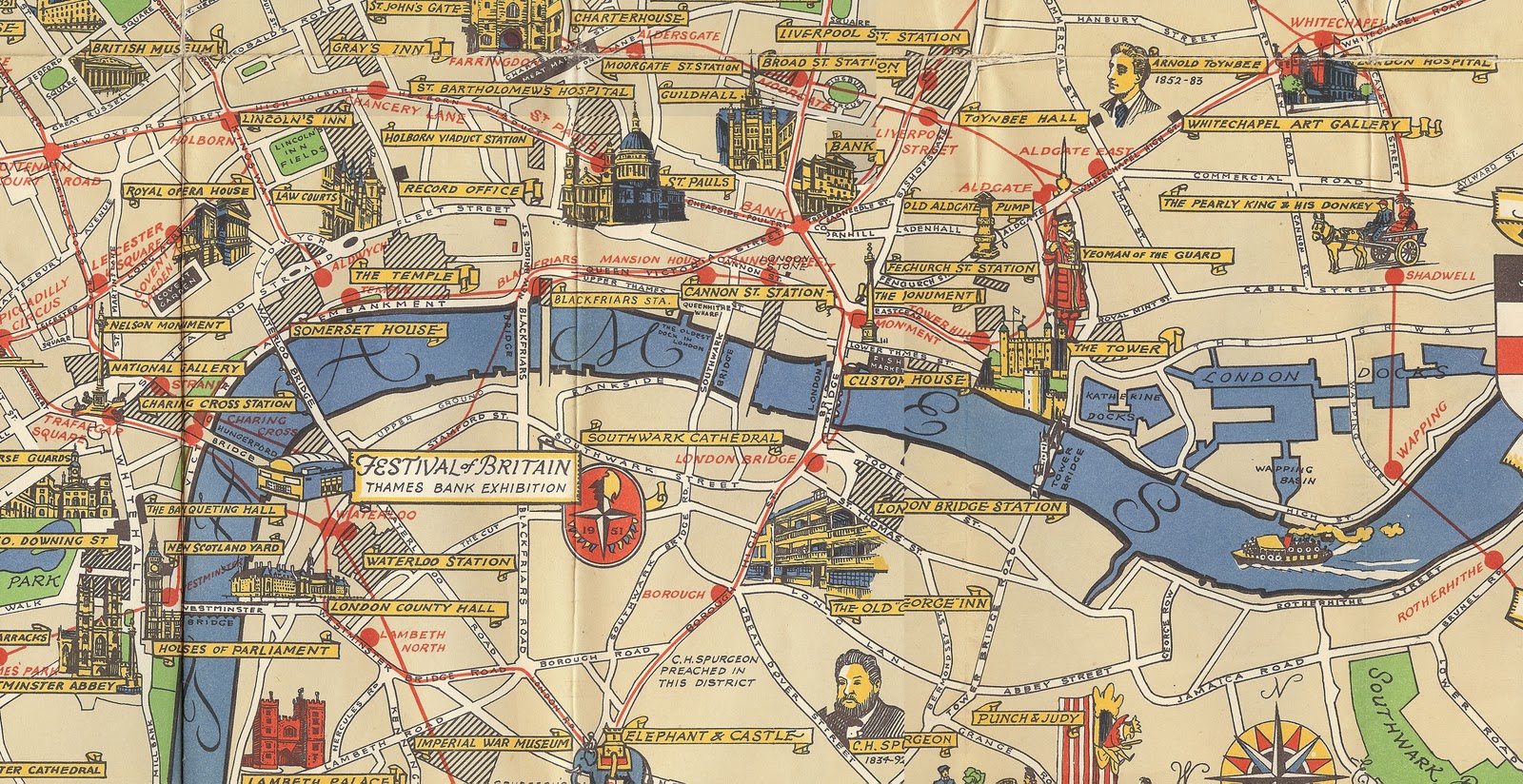 mappa moo'di - moo de flâneur's map collection: News Chronicle London ...