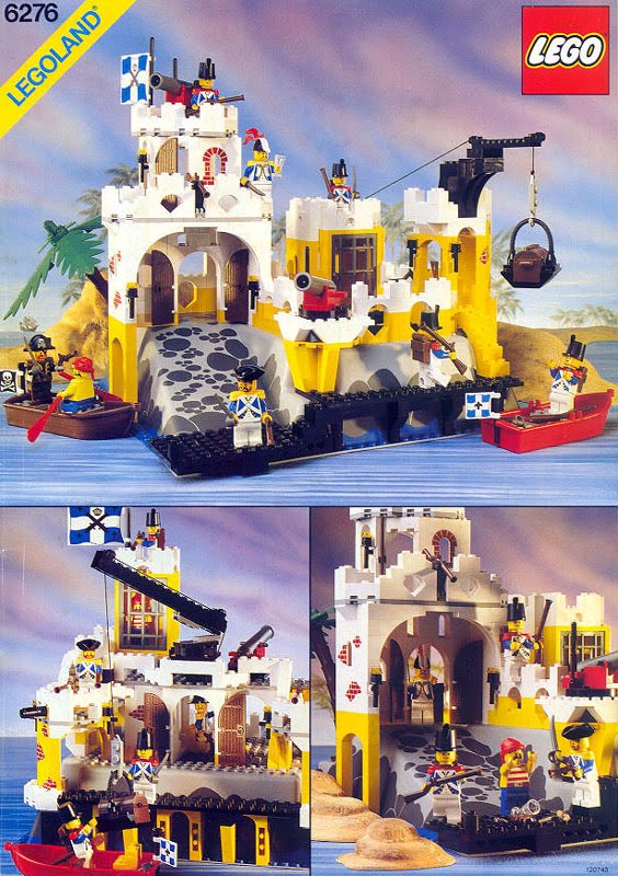 Mania por los Lego: 6276 Eldorado Fortress