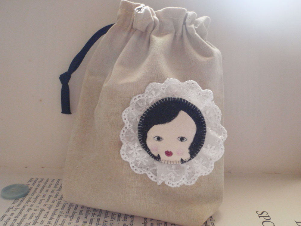 Needle Field: Painted Face Pin