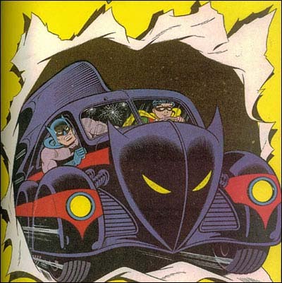 RADIOACTIVE COMICS: VEHICULOS SUPERHEROES: EL BATMOBILE