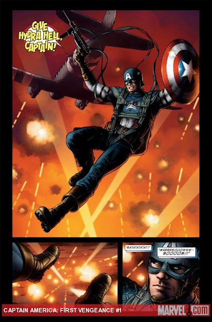 RADIOACTIVE COMICS: CAPTAIN AMERICA NEWS: THE FIRST... VENGEANCE???