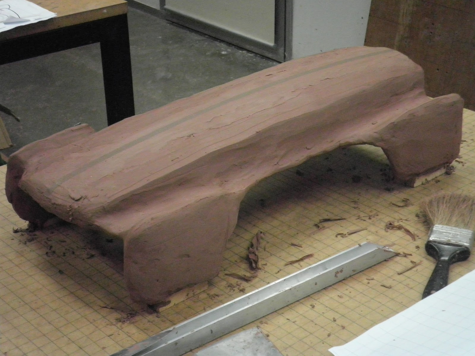 James Roberton: Clay Model Developmnt