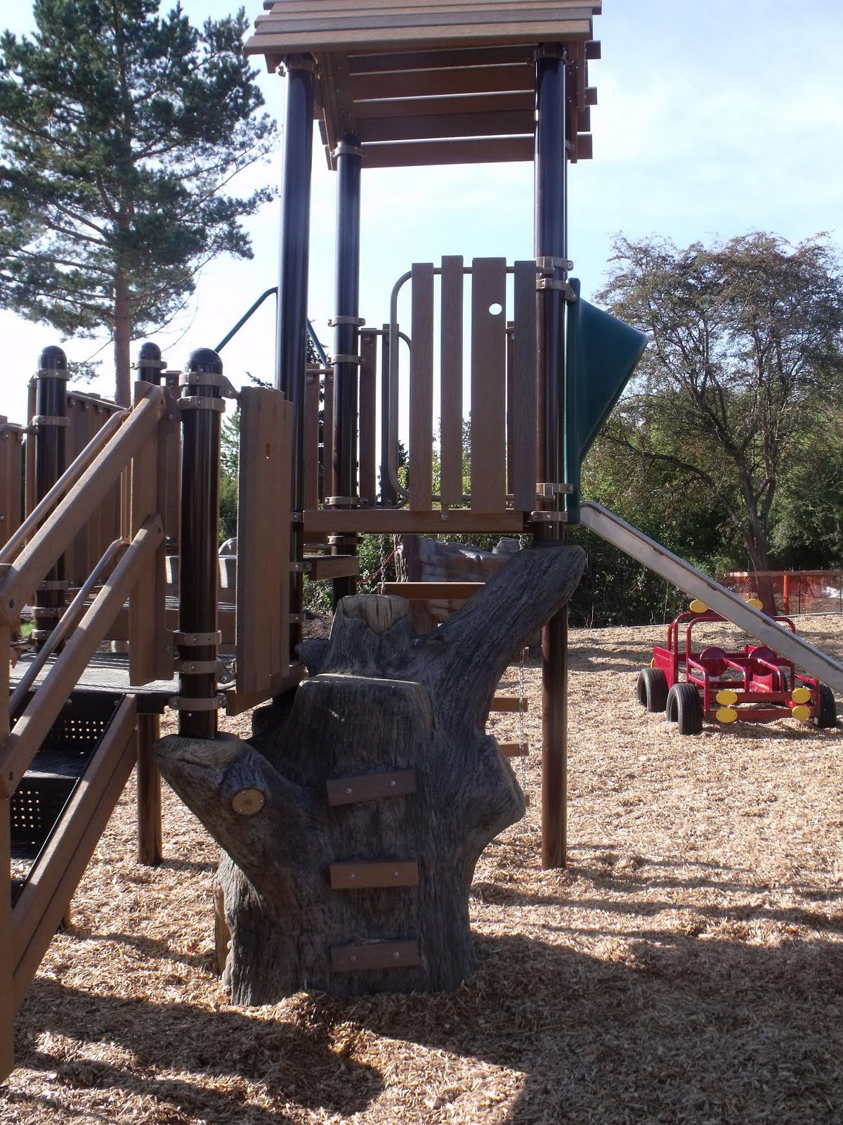 swings and roundabouts- Victoria: Browning Park Playground- Saanich