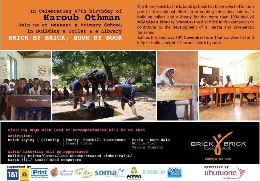 ujenzi wa choo na maabara kusherehekea besdei ya profesa haroub othman ...