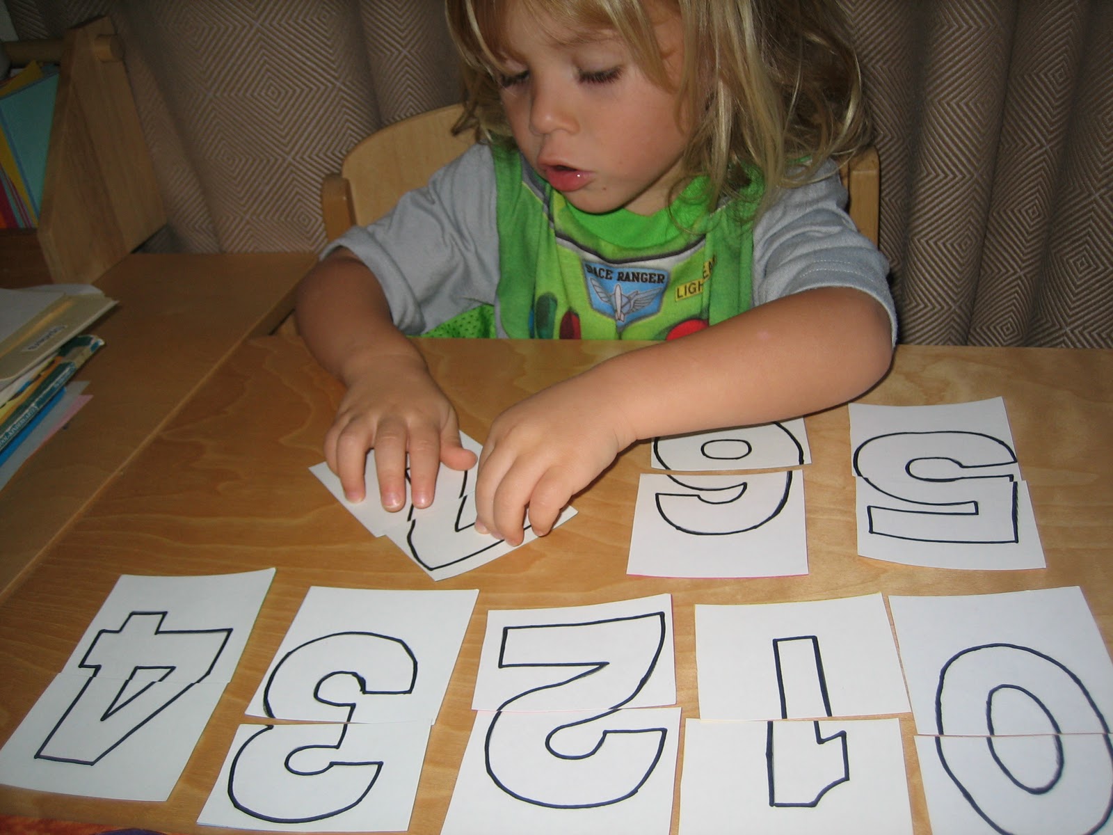 HOMEMADE NUMBER PUZZLE (WITH PRINTABLES & DIRECTIONS) - Mama to 6 Blessings